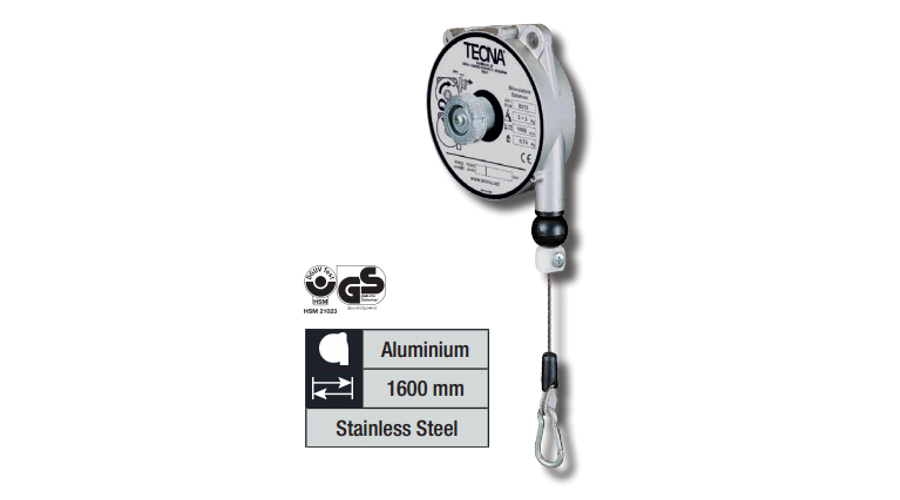 Balancer /fémházas/ Tecna 1-2 kg 1,6m 9312 - TECNA balanszer - kábel ...